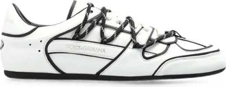 Dolce & Gabbana Baskets Basses En Cuir De Veau Beck Et Cuir De Veau Nappa