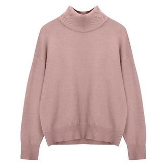 Generic Pull Hiver Femme Chaud Tricot Col Roul&eacute; Polaire Motif Jacquard Traditionnel Respiration Naturelle Soir&eacute;e Habill&eacute;e Occasion Sp&eacute;ciale Rigoureux Douceur 