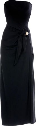 Agua Bendita robe Melina Ámbar - Noir