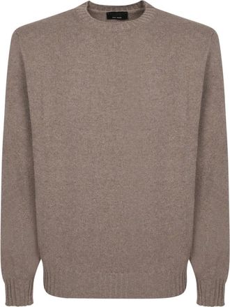 Dell'Oglio Homme, Pulls, Beige, Taille: 2XL Pull Giro 90/10 F7