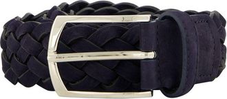 Simonnot Godard Herren Flechtg&uuml;rtel aus Nubukleder