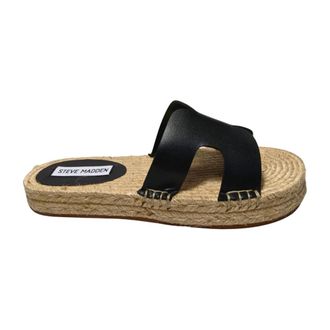 Steve Madden &Ouml;ko-Leder Sandalen - - Shoes - Damen - Schwarzk - 38 EU