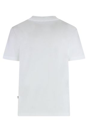 Just Cavalli Womens Printed Cotton T-Shirt White T-Shirts & Jerseys