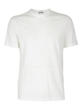 Zanone t-shirt en coton - Blanc