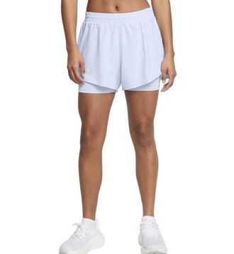 Under Armour Fly By 2.0 2-in-1 - kurze Laufhose - Damen