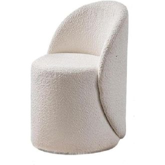 Generic Schminkstuhl, 360&deg; drehbar, gepolsterter Fassstuhl mit R&uuml;ckenlehne, Bequeme Sitzgelegenheit f&uuml;r Schlafzimmer, Schminkraum, Wohnzimmer