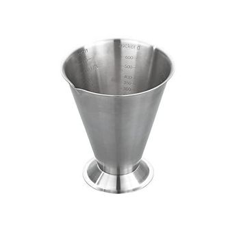 GSD Verre doseur en Acier Inoxydable 0,75 l