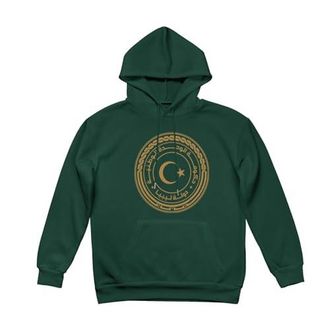 Generic Sweatshirts &Agrave; Capuche Hommes Doublure Polaire Imprim&eacute; Graphique Libye Embl&egrave;me National Pull Hoodie Hauts Streetwear Vintage Pull De D&eacute;tente Athleisure