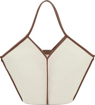 Hereu Femme, Sacs, Blanc, Taille: ONE Size Calella Canvas Tote