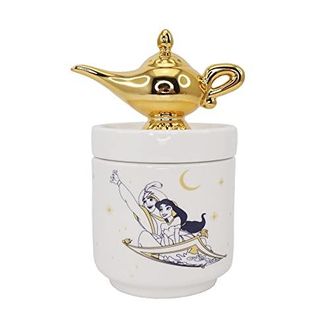 Half Moon Bay Disney Aladdin Collectors Box - Genie Lamp - Trinket Box With Lid Gifts Home
