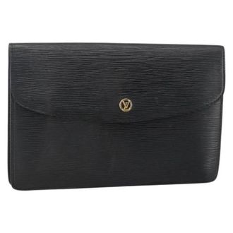 Louis Vuitton Pre-owned Sacoche Vintage en Cuir - Femme - Pre-owned - Noir - Taille: ONE Size