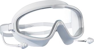 Generico Schwimmbrille, Schwimmbrille f&uuml;r Erwachsene, breite Sicht gegen Blasen, ohne UV-Schutz-Schwimmbrille mit Auslauf, Wassersportbrille f&uuml;r klare Sicht