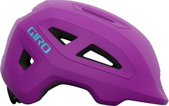 Giro Scamp II Kinder Fahrrad Helm matt lila 2025: Gr&ouml;&szlig;e: S (49-53cm)