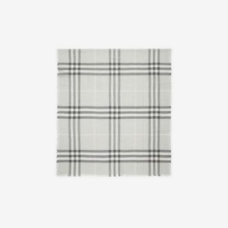 Burberry Breiterer Wollschal in Check