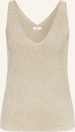 Reiss Reiss Stricktop Mika Mit Glitzergarn gold
