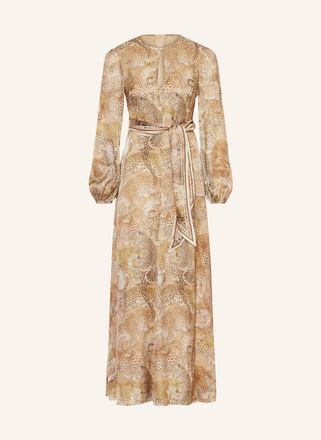 Zimmermann Seidenkleid Rebellion braun
