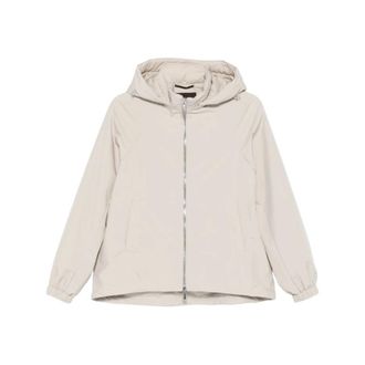 Moorer Femme, Vestes, Beige, Taille: 36 FR Veste Cylia-Stp