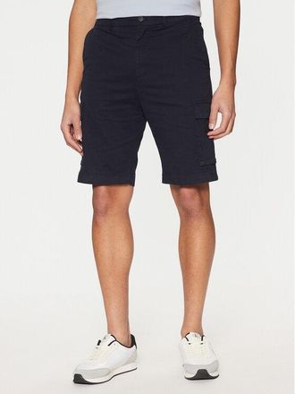Calvin Klein Stoffshorts Modern Twill K10K114067 Dunkelblau Regular Fit