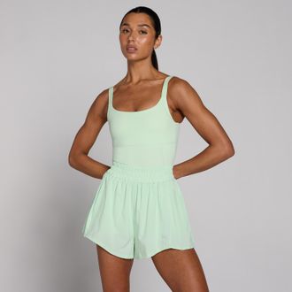 MyProtein Combishort pliss&eacute; Velocity MP femme - Citron vert clair - XS