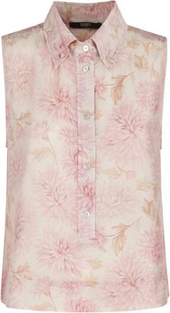 Seventy Femme, Blouses et Chemises, Rose, Taille: 40 FR Top