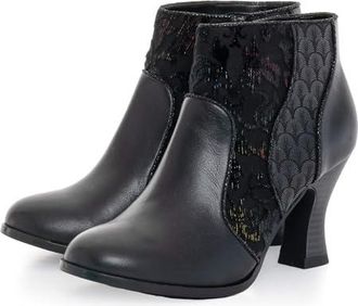 Ruby Shoo Leighton Bottes &agrave; talons hauts pour femme, Noir, 41 EU