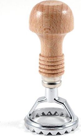 Ghidini chrom rund Ravioli Cutter, 3,8 cm