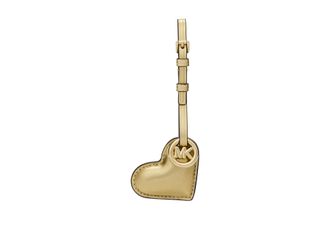 Michael Kors MET PUFFY HEART CHARM PALE GOLD One Size