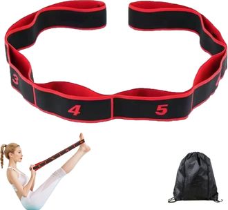 Generic 2026 Fitness Resistance Band for Stretching and Yoga, Number Resistance Band for Glutes, Stretch Bands for Exercise, for Yoga, Stretching, Pilates, Fi