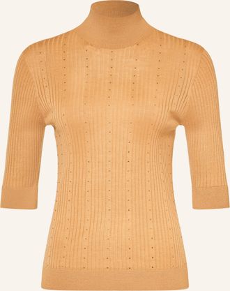 Liu Jo Liu Jo Strickshirt Mit Schmucksteinen braun