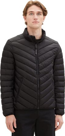 Tom Tailor Herren Lightweight Steppjacke mit Stehkragen