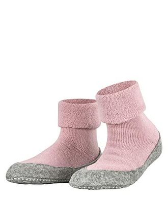 Falke Cosyshoe W HP laine picots sur la semelle 1 paire, Chaussettes Chaussons Femme, Rouge (Almond Blossom 8449), 39-40