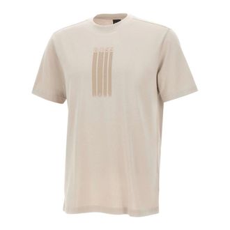 HUGO BOSS Homme, Tops, Beige, Taille: M Te-Bass T-Shirt