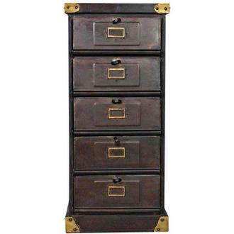 Made In Meubles Chiffonnier en métal Eugénie