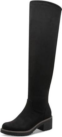 Marco Tozzi Marco Tozzi Femme Overknee-Stiefel 2-25677-45 Botte Tendance, Noir, 38 EU