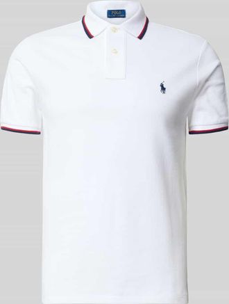 Polo Ralph Lauren Slim Fit Poloshirt aus reiner Baumwolle
