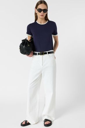 Gerard Darel T-shirt en coton et modal - MIRABEL - Marine