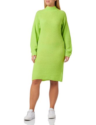 BOSS Damen C_fagdasa Knitted Dress, Bright Yellow735, XL EU