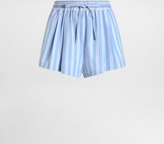 Dolce & Gabbana Striped Poplin Shorts - Frau Hosen Und Shorts n/d 48