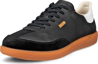 Ecco Damen Soft 11 Sneaker, Schwarz, helles Wei&szlig;, 42.5 EU