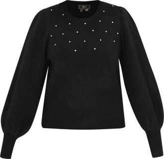Faina Pullover Frauen Schwarz