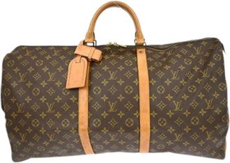 Louis Vuitton unisex, Pre-owned, Brun, Taille: ONE Size Sac Keepall Pre-owned