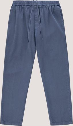 Circolo 1901 Relaxed-Fit Trousers in Gabardine Avio / 48