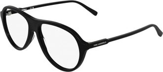 Karl Lagerfeld unisex, Accessoires, Noir, Taille: 55 MM Optical Frame