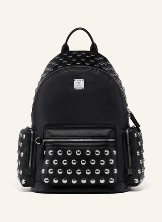 MCM Mcm Rucksack Stark Mit Nieten Und Laptop-Fach schwarz