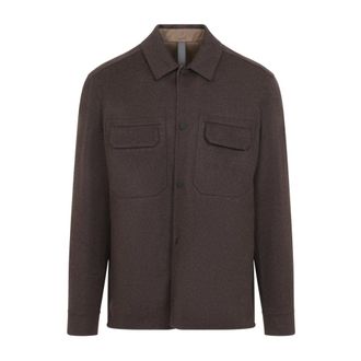 Sease Sease - Surchemise - Homme - Chemises - Brun - Taille: L