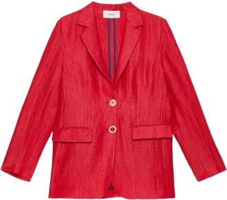 Maliparmi Maliparmi, Femme, Vestes, Rouge, Taille: 42 FR Maliparmi Vestes