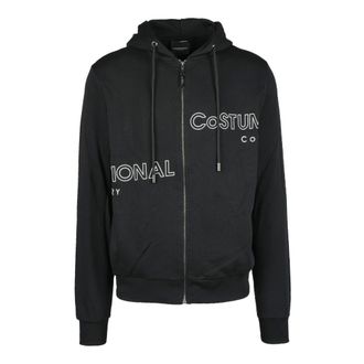 Costume National Homme, Sweatshirts et sweats &agrave; capuche, Noir, Taille: XL SweaT-shirt zipp&eacute;