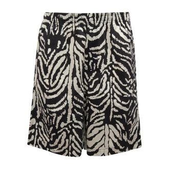 Amaranto Bermuda Baumwollshorts Made in Italy - - Shorts - Herren - Schwarzk - XL