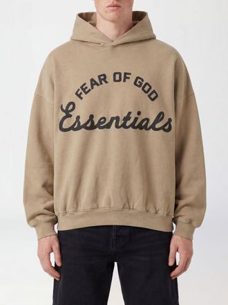 Fear of God Sweat &agrave; capuche en coton avec logo contrastant