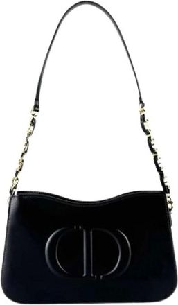 Dior Sac bandouli&egrave;re en cuir pr&eacute;-poss&eacute;d&eacute; - Femme - Pre-owned - Noir - Taille: ONE Size